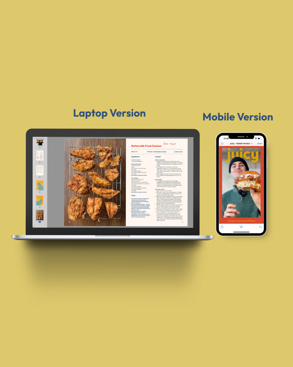 Juicy - The Digital Burger Pack – Mush Kitchen